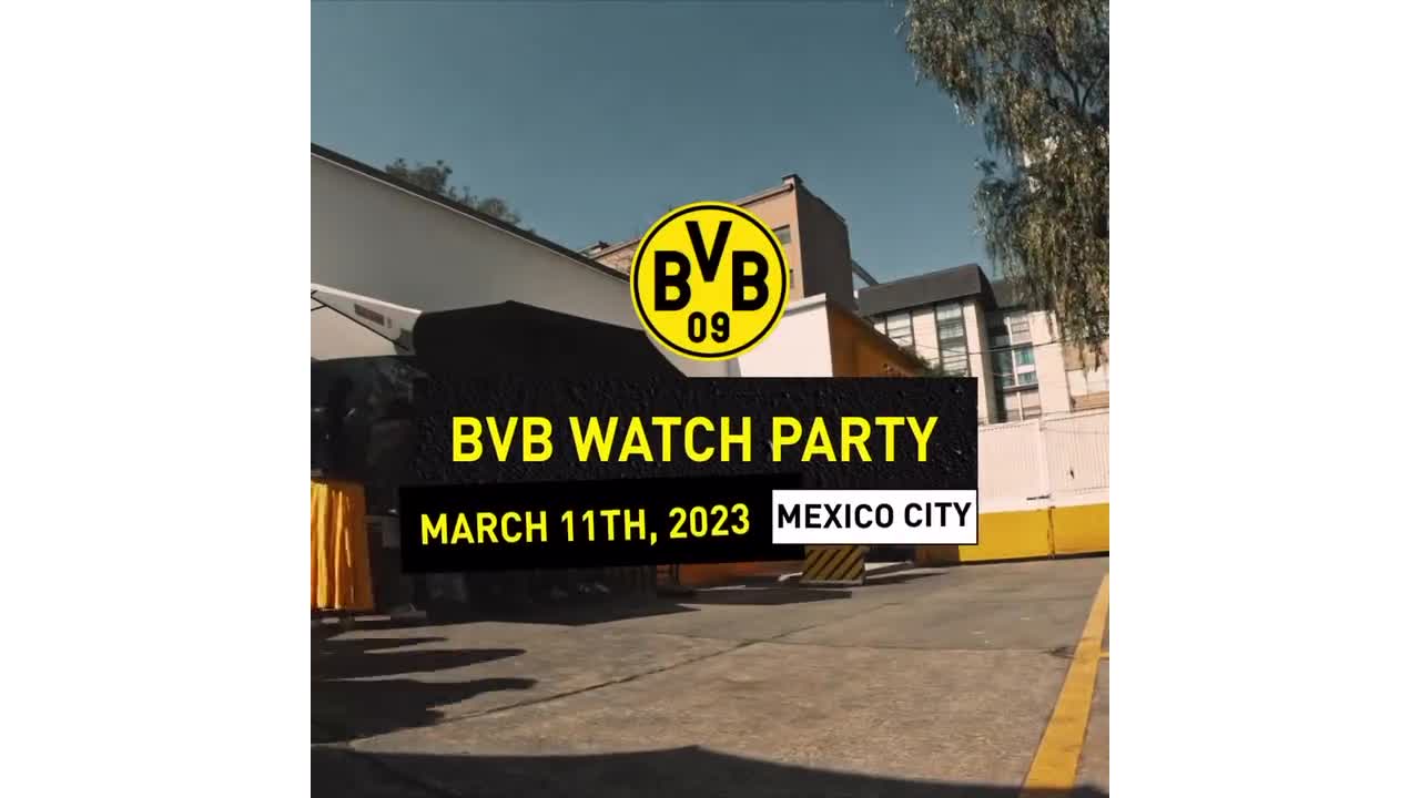 【動画】「ボルシア・ドルトムント公式」BVBファン観戦会 in メキシコシティ！メキシコのBVBサポーターの様子 - スポーツナビ「ボルシア・ドルトムント」