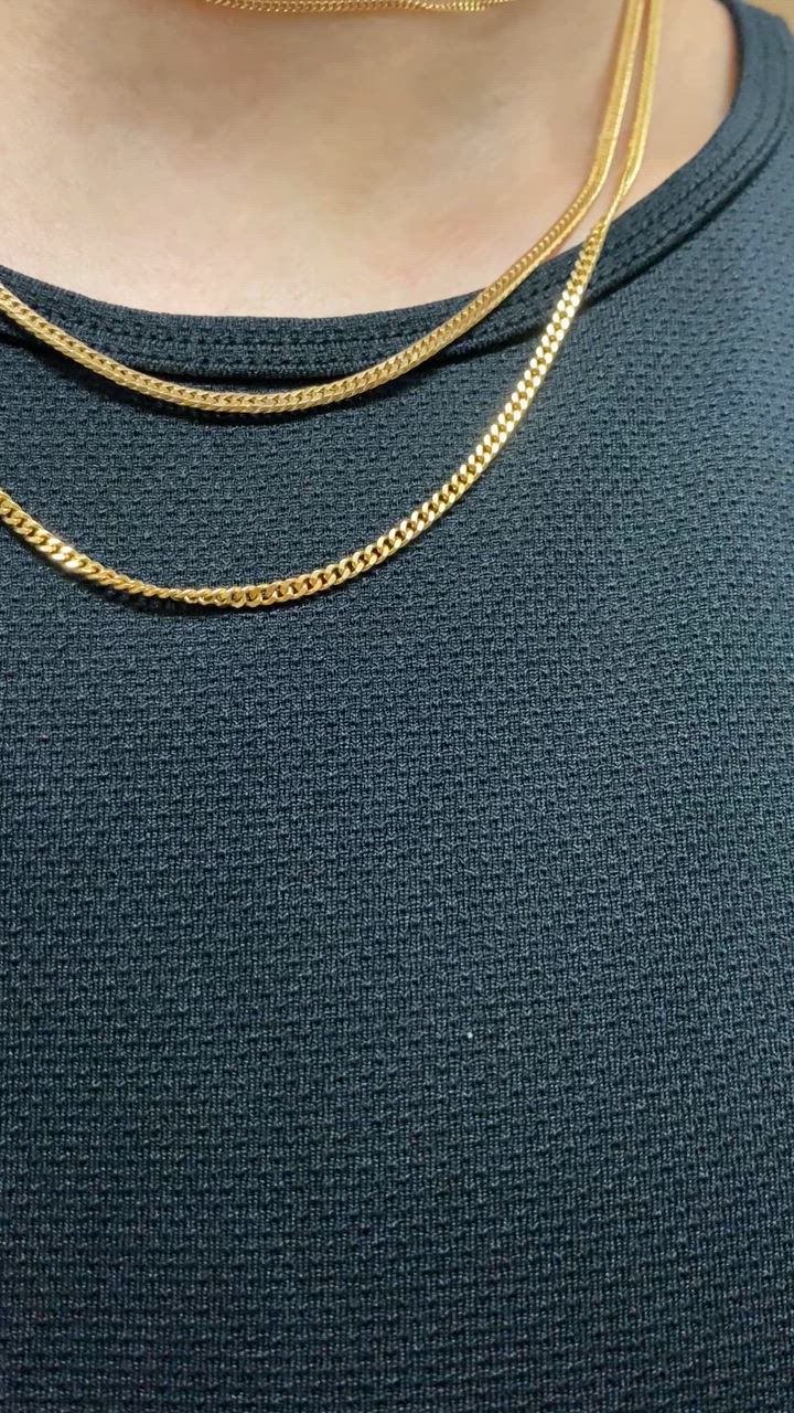 喜平 ネックレス 約10g 6面ダブル 6DCW 45cm 留め具 中折れ式 18金 K18ゴールド ホールマーク刻印 【新品】配達転送不可 : R&KリサイクルキングYahoo!店 - 通販 ...