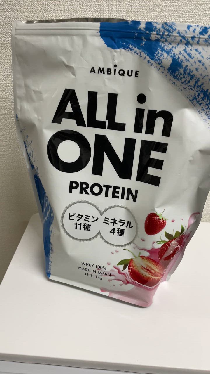 AMBiQUE ホエイプロテイン WPC 1kg 国内製造 ビタミン11種 6フレーバー タンパク質21g オールインワン ミネラル配合 アンビーク AMBIQUE ダイエット お試し ...