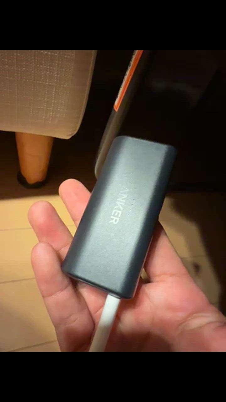 Anker Nano Power Bank (22.5W, Built-In USB-C Connector) (モバイルバッテリー 5000mAh 小型コンパクト)【MFi認証済 ...