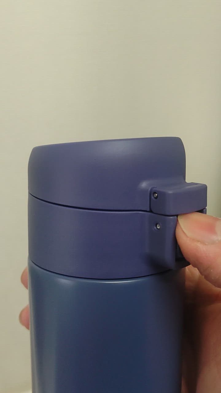 SWITCH（Atlas） 水筒 500ml 520ml 保温 保冷 真空断熱 ステンレス 軽量 ワンタッチボトル マグボトル 広口 洗いやすい 片手で開けられる スイッチマグ アトラス AW ...