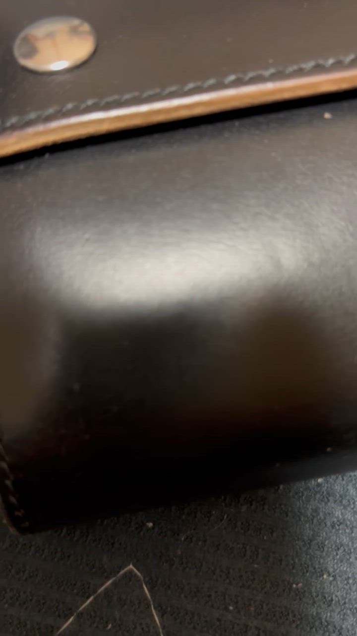 OPUS INCEPTION HORSE BUTT LEATHER TRUCKER WALLET (SHORT OPUS INCEPTION HORSE BUTT LEATHER TRUCKER WALLET (SHORT