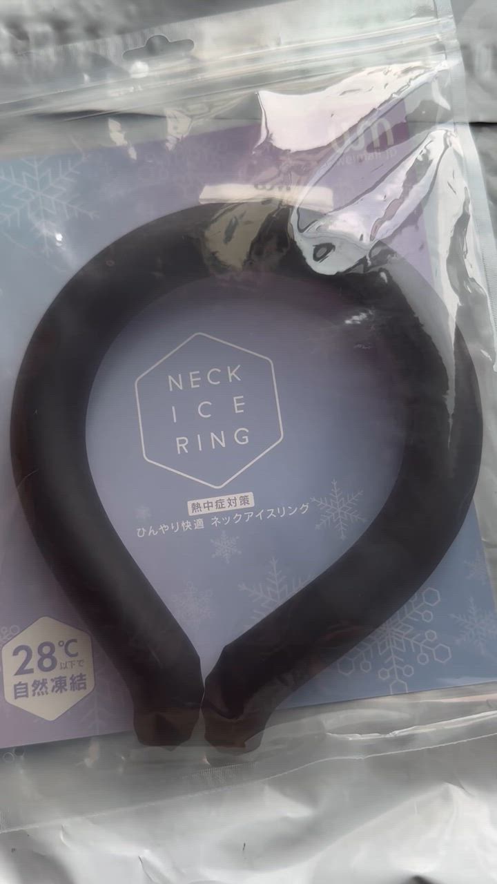 WEIMALL ネッククーラー 業務用 アイスネックリング PCM100% 冷感リング 首掛け 冷感 クール 28°c 自然凍結 ひんやり ネックバンド 熱中症対策 暑さ対策 ...