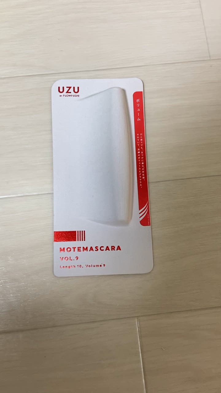 UZU（フローフシ） フローフシ UZU (ウズ) モテマスカラ VOL.9 (ボリューム) 5.5g #ブラック ネコポス 全国送料無料 : Buy this today - 通販 ...