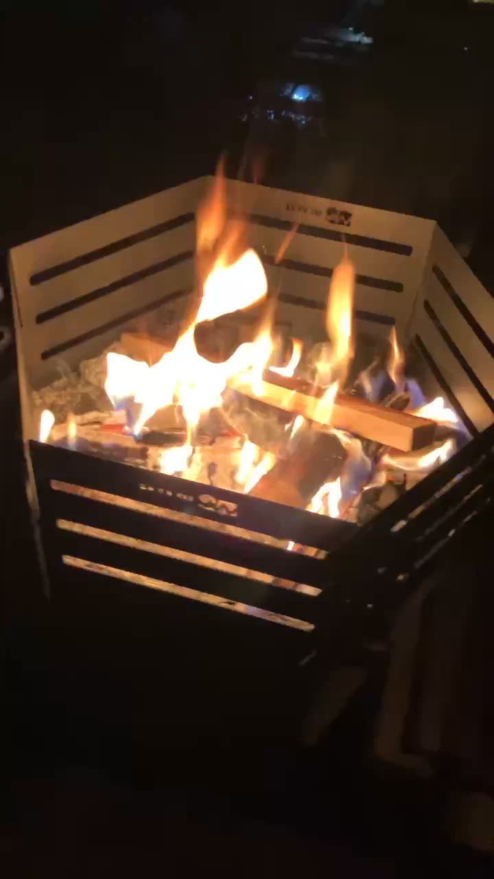 WAQ 焚き火台-YAGURA- 焚き火台 鉄製 アイアン コンパクト設計 五徳付き waq-ty【1年保証】 : WAQOUTDOOR - 通販 - Yahoo!ショッピング