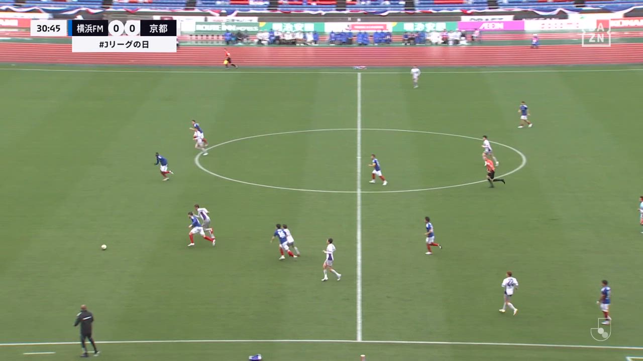 Jリーグ - J1 第17節 横浜F・マリノス vs. 京都サンガF.C. - 試合経過 - スポーツナビ