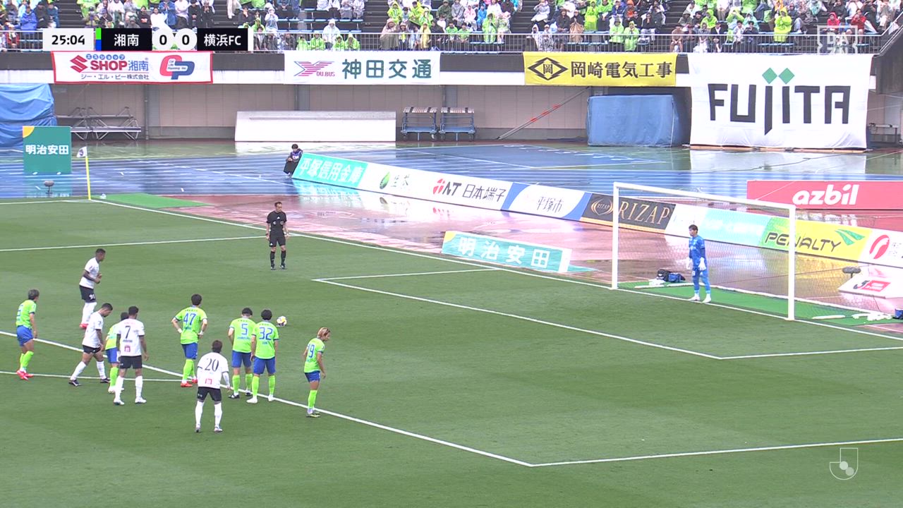 Jリーグ - J1 第17節 湘南ベルマーレ vs. 横浜FC - 試合経過 - スポーツナビ