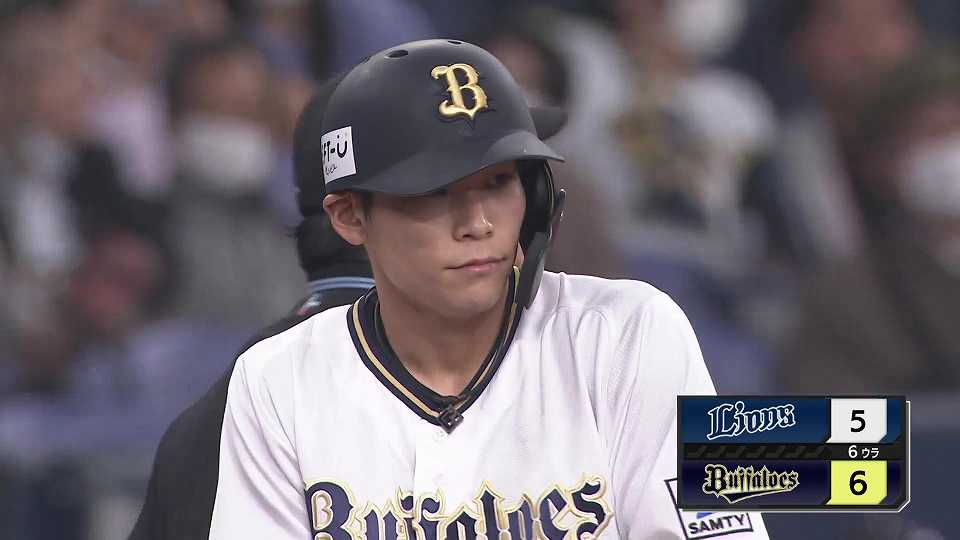 【動画】【6回裏】2試合連続打点 バファローズ・中川圭太 勝ち越しのタイムリー3ベースヒット 2023年4月21日 オリックス・バファローズ 対 埼玉西武ライオンズ スポーツナビ