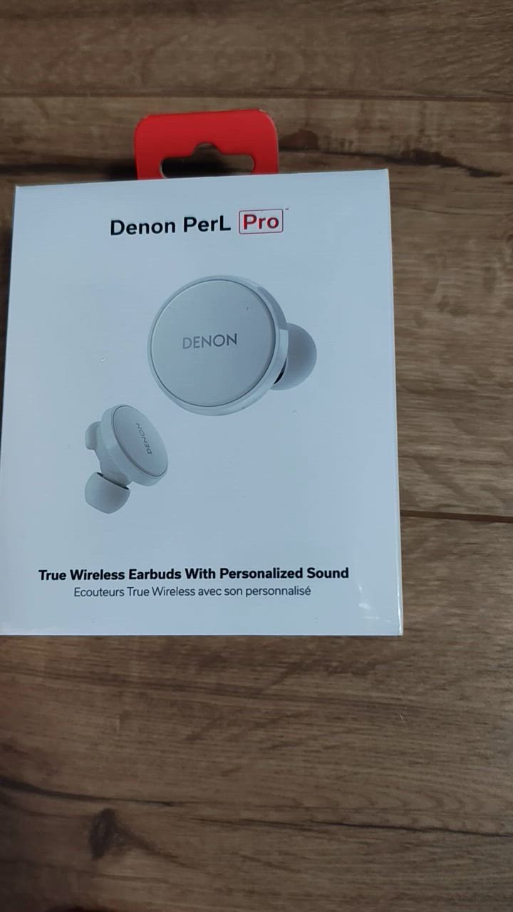 DENON PerL Pro True Wireless Earbuds ホワイト ワイヤレス DENON PerL Pro True Wireless Earbuds ホワイト ワイヤレス