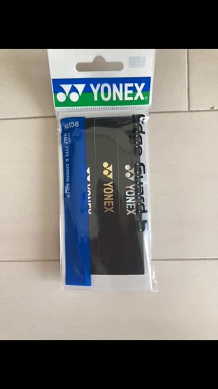 YONEX ヨネックス AC158 テニス エッジガード5 ラケット3本分 ブラック : ベストワン - 通販 - Yahoo!ショッピング