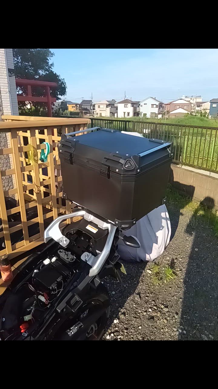 ONE STEP リアボックス バイク 57l 55l 背もたれ パット バイク用品 abs 大容量 トップケース : H2brothers - 通販 - Yahoo!ショッピング