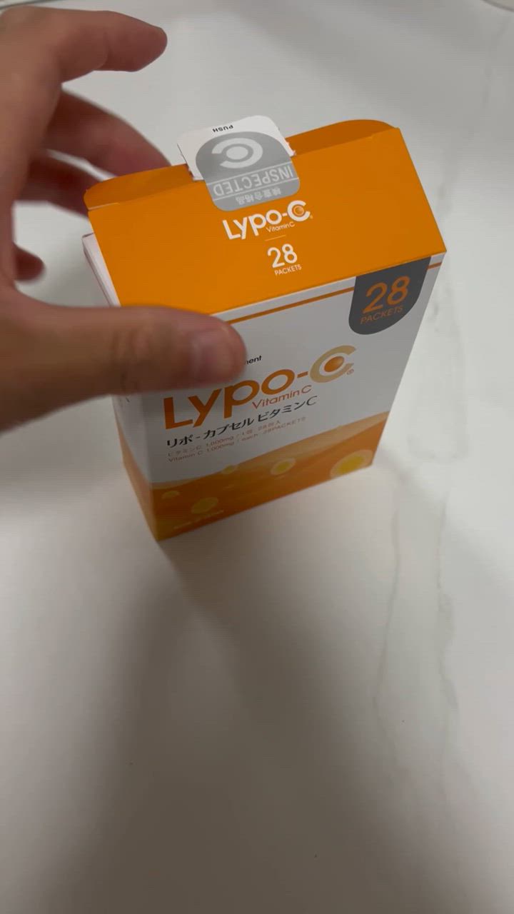 LypoーC ビタミンC Lypo-C 公式 リポカプセルビタミンC (28包入) ×1箱 リポシー リポソーム サプリ 1000mg / 1包 国内製造 液体 : Lypo-C公式ショップ ...