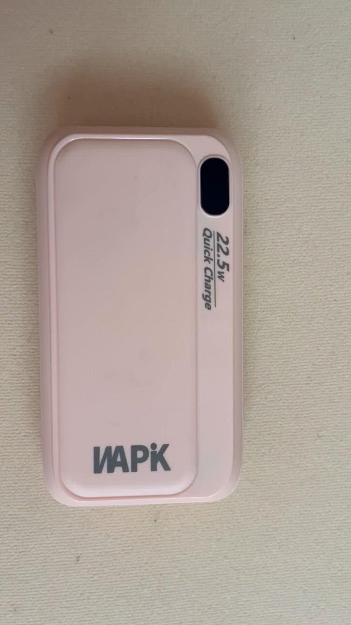 WAPIK モバイルバッテリー スマホ充電器 大容量 防災電源 20000mAh 小型 急速充電器 PSE認証済 残量表示 3台同時充電 携帯充電器 iPhone/iPad/Android対応 ...