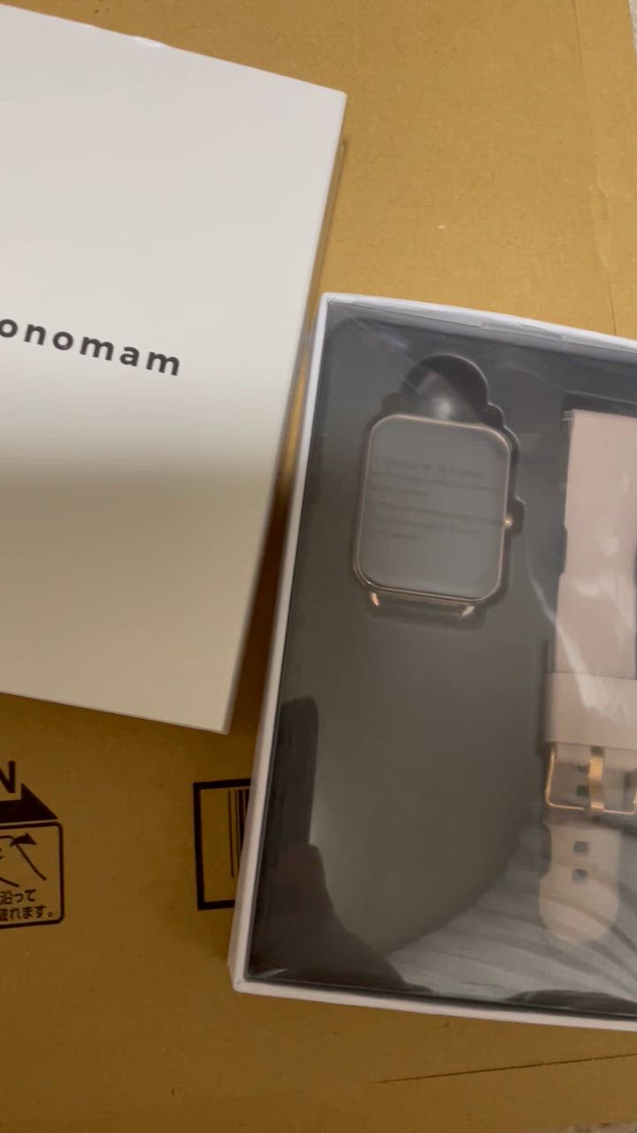 スマートウォッチ レディース 小さめ 「LDK」1位受賞 Primo 常時表示 AMOLED 通話機能 薄型 防水 iphone Android LINE通知 メンズ （SW-P18N ...