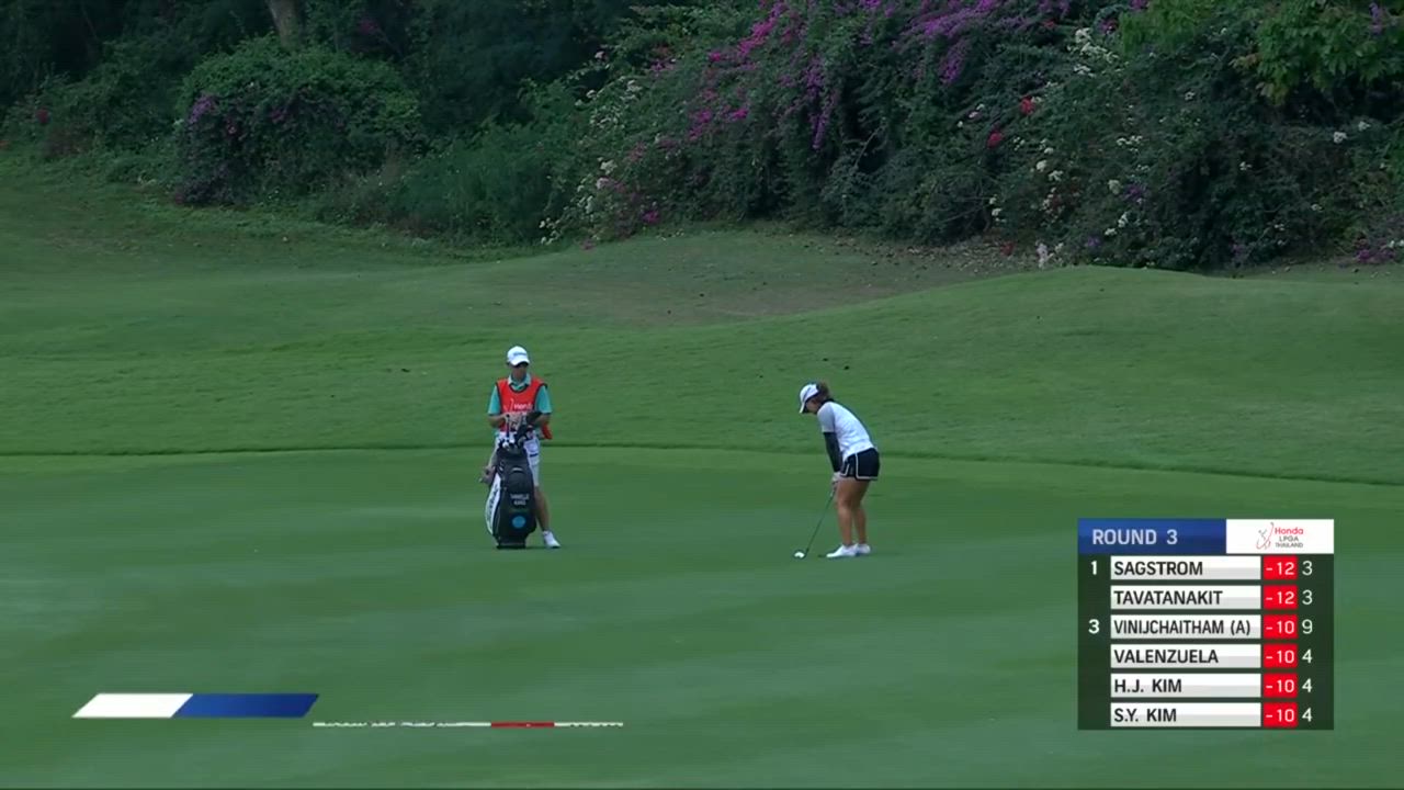 【動画】「ホンダLPGAタイランド」3日目のハイライト - スポーツナビ「ALBA ゴルフ動画チャンネル」