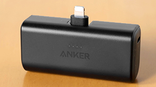 Anker A1645051 （Nano Power Bank 12W, Built-In Lightning Connector 5000mAh ピンク） モバイルバッテリー - 最安値 ...
