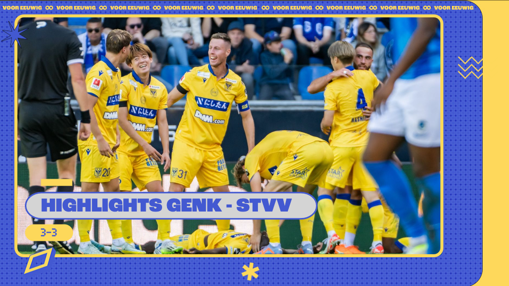 【動画】【シントトロイデン】ハイライト | ベルギーリーグ第8節 ゲンク 3-3 STVV - スポーツナビ「シント＝トロイデン VV