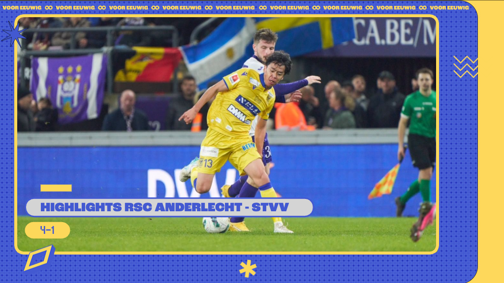 【動画】【シントトロイデン】ハイライト | ベルギーリーグ第26節 アンデルレヒト 4-1 STVV - スポーツナビ「シント＝トロイデン VV