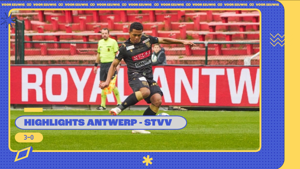 【動画】【シントトロイデン】ハイライト | ベルギーリーグ第28節 アントワープ 3-0 STVV - スポーツナビ「シント＝トロイデン VV