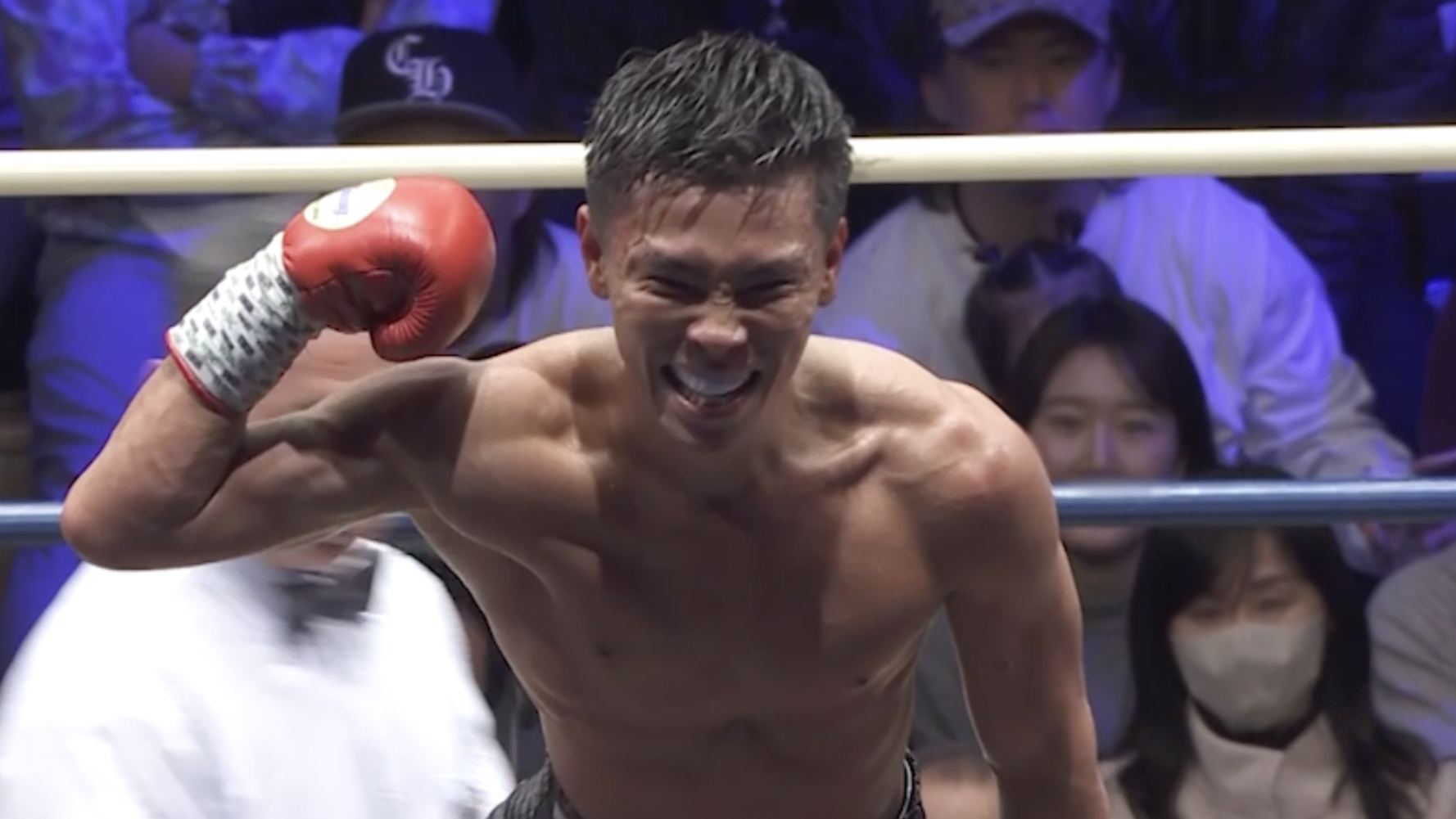 【動画】【ボクシング】WBC・WBO世界1位の岩田翔吉、4度ダウン奪い元IBF世界ミニマム級王者をTKO葬！｜WHO'S NEXT DYNAMIC GLOVE on U-NEXT Vol.10 ...