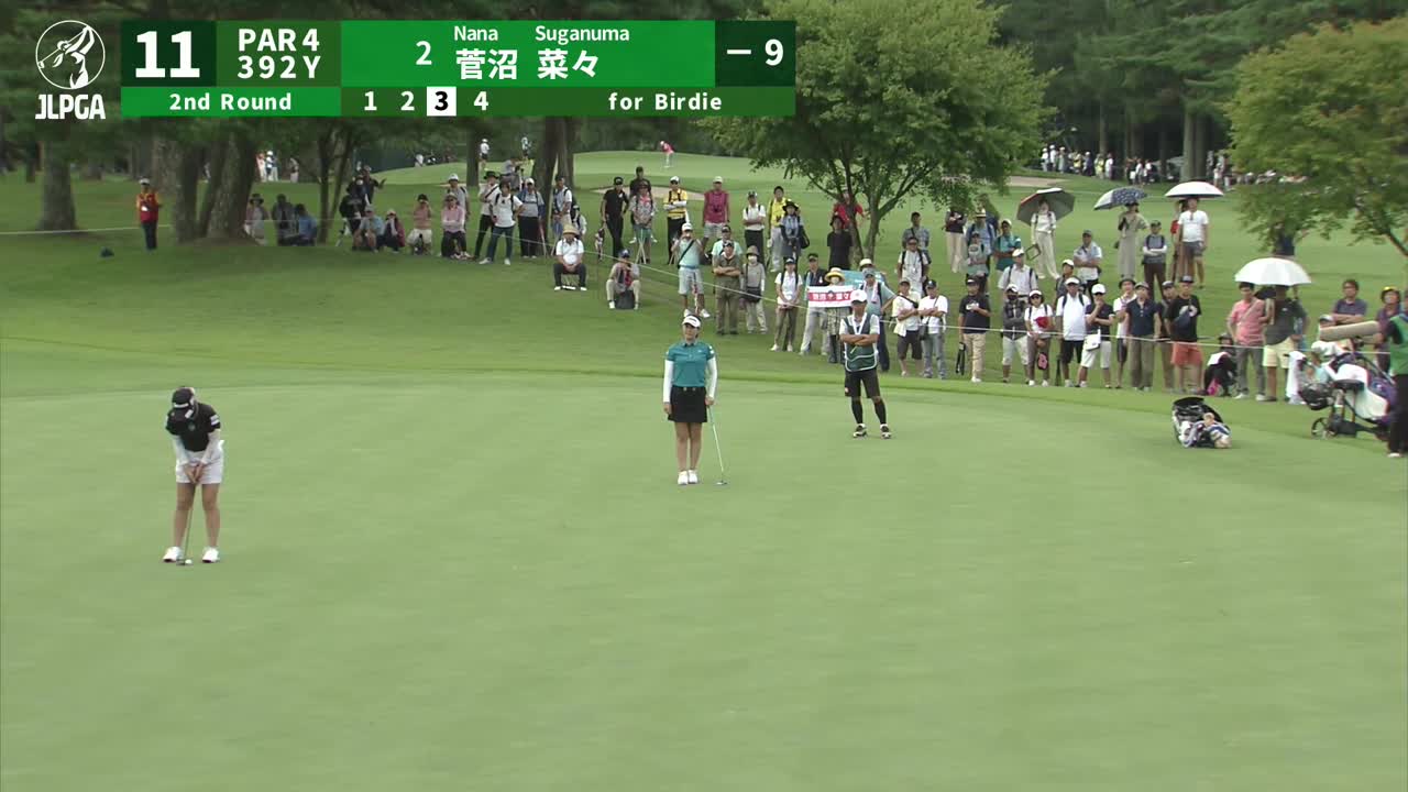 【動画】【女子ゴルフ】菅沼菜々がJLPGAツアー初優勝に向けて単独首位で最終日へ！＜NEC軽井沢72ゴルフトーナメント＞ - スポーツナビ「日本女子プロゴルフ協会」