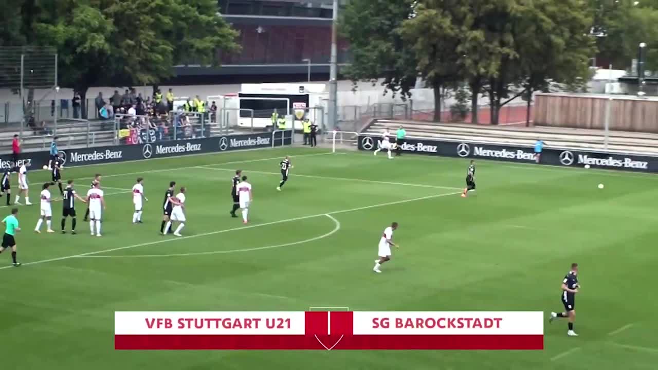 【動画】ラウール・パウラがスーパーゴール！U-21の今季開幕戦【VfBシュトゥットガルト】 - スポーツナビ「VfBシュトゥットガルト」