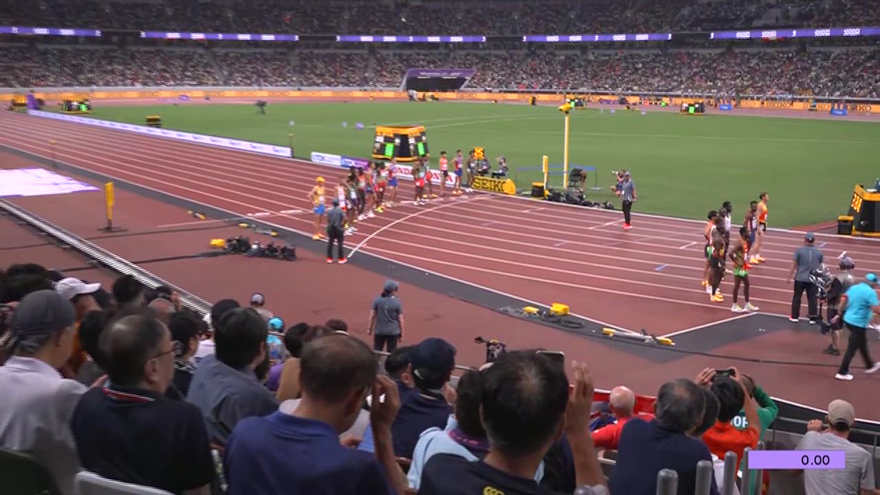 【動画】【東京世界陸上 9月13日〜21日】男子10000m 決勝 【TBS系列生中継】 - スポーツナビ「東京2025世界陸上 TBS」