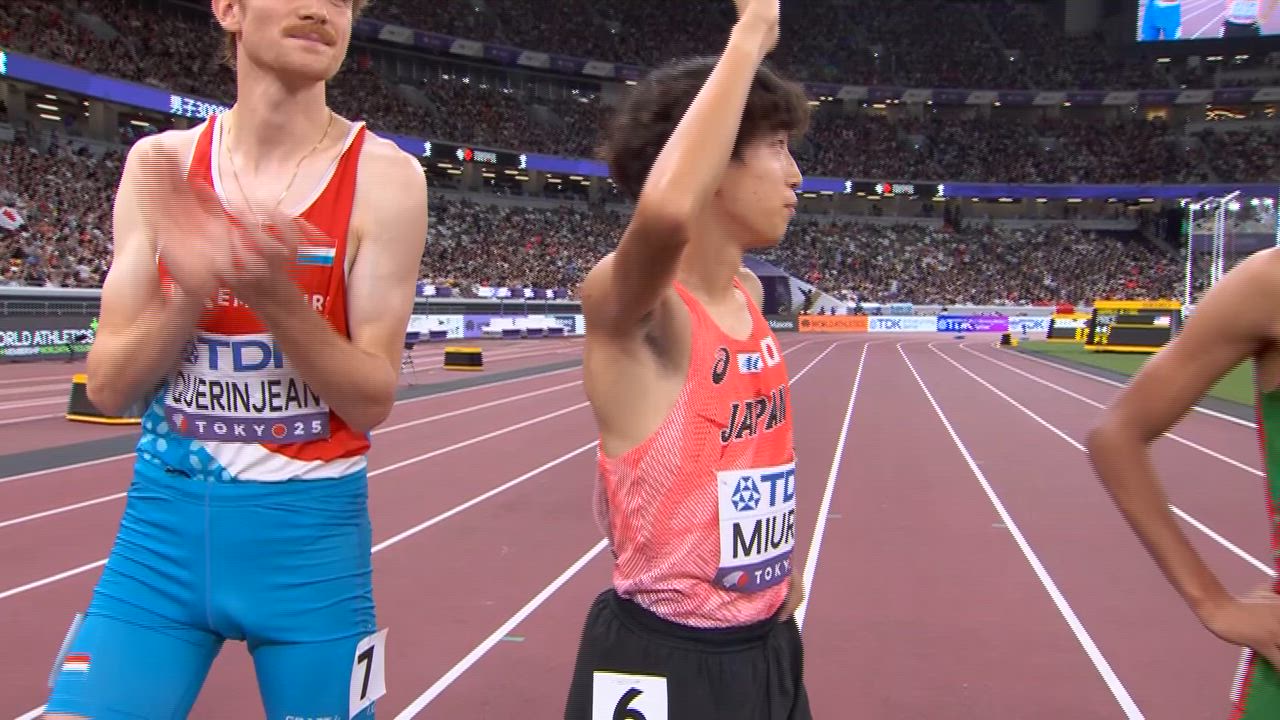 【動画】【東京世界陸上 9月13日〜21日】男子3000m障害 決勝 【TBS系列生中継】 - スポーツナビ「東京2025世界陸上 TBS」