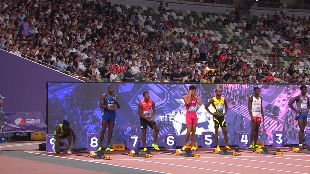 【動画】【東京世界陸上 9月13日〜21日】男子110mハードル 準決勝3組 村竹ラシッド【TBS系列生中継】 - スポーツナビ「東京2025世界陸上 TBS」