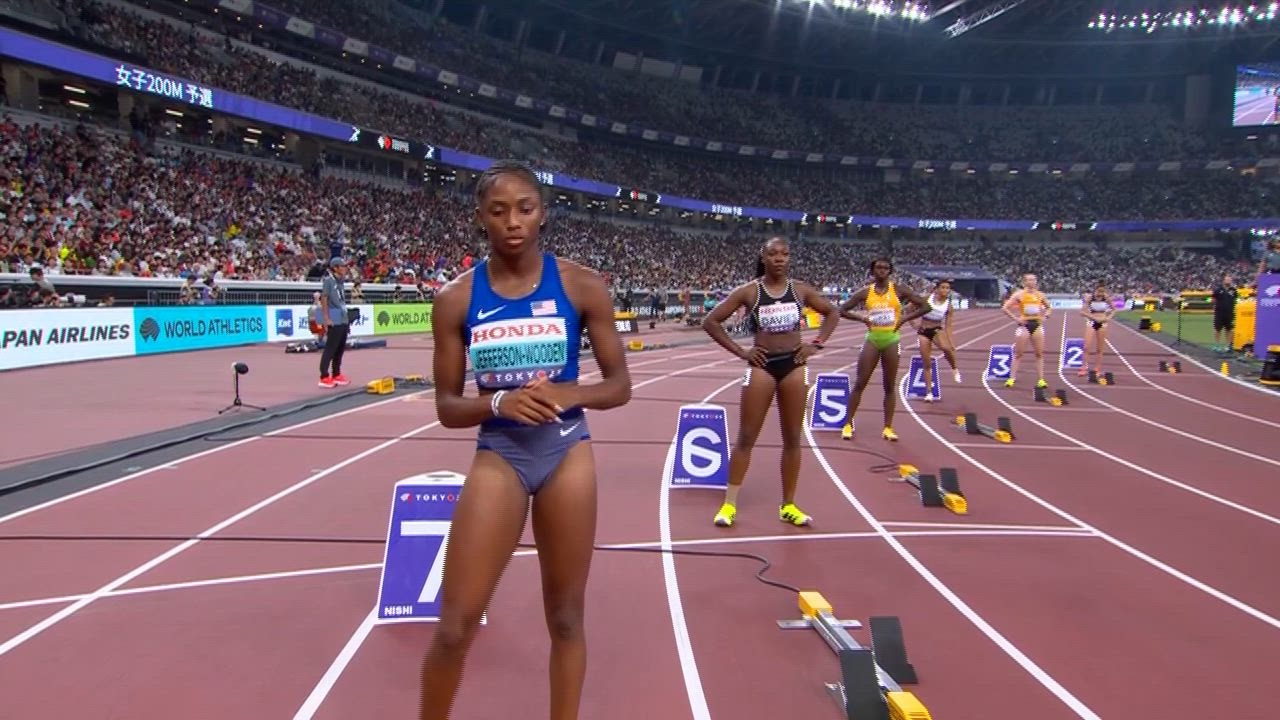 【動画】【東京世界陸上 9月13日〜21日】女子200m 予選2組 ウッデン【TBS系列生中継】 - スポーツナビ「東京2025世界陸上 TBS」