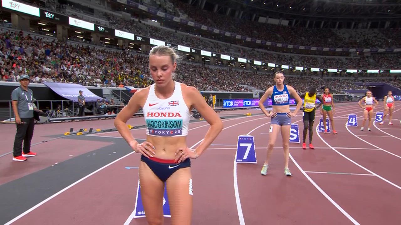 【動画】【東京世界陸上 9月13日〜21日】女子800m 予選1組 ホジキンソン 【TBS系列生中継】 - スポーツナビ「東京2025世界陸上 TBS」