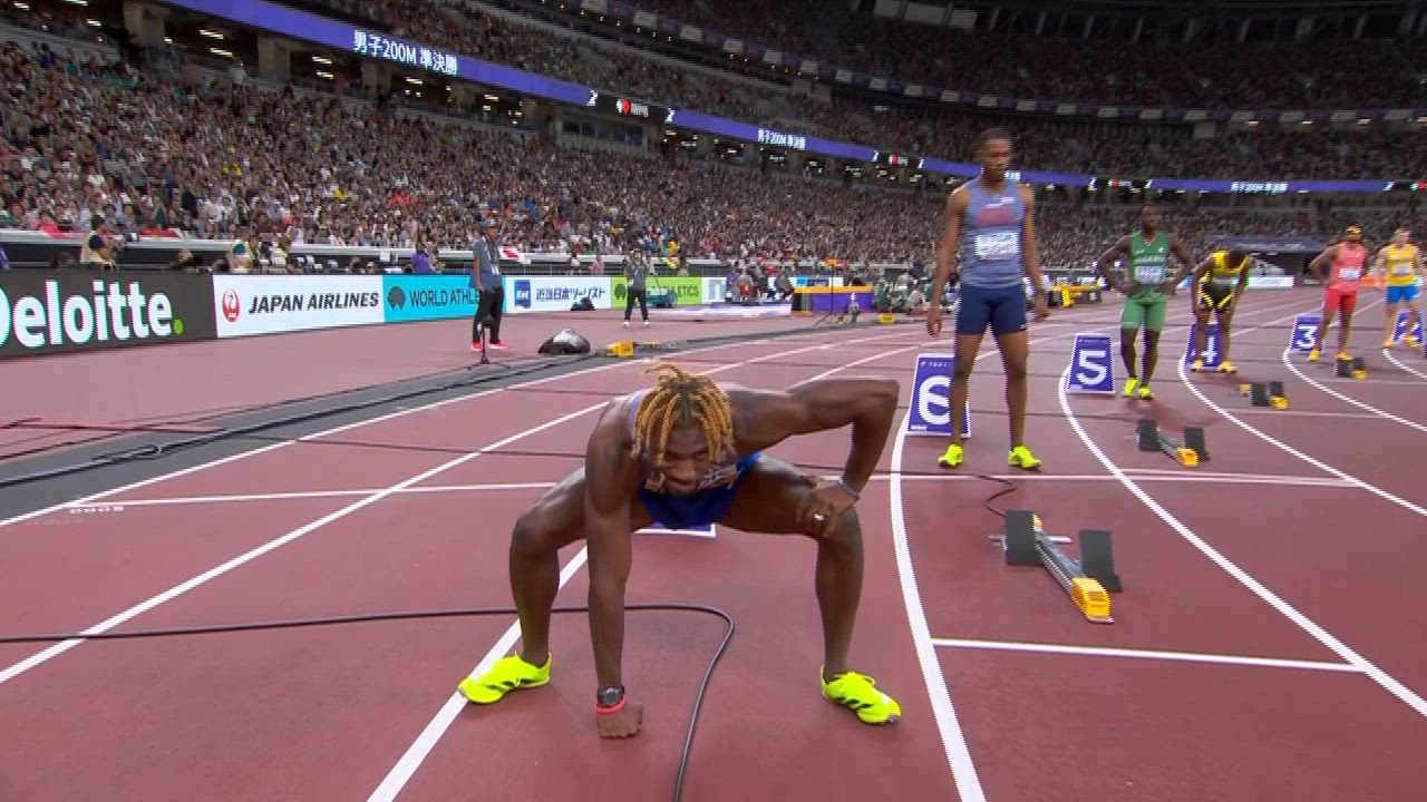 【動画】【東京世界陸上 9月13日〜21日】男子200m 準決勝3組 ライルズ【TBS系列生中継】 - スポーツナビ「東京2025世界陸上 TBS」
