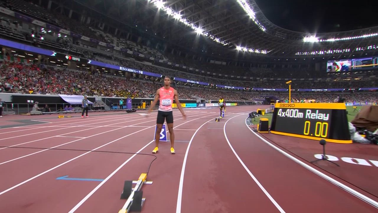 【動画】【東京世界陸上 9月13日〜21日】男子4×400mリレー 予選2組 【TBS系列生中継】 - スポーツナビ「東京2025世界陸上 TBS」