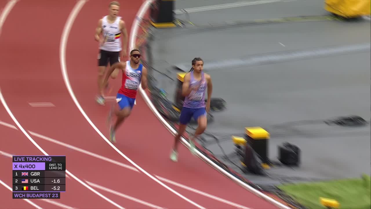 【動画】【世界陸上ブダペスト】 混合 4 x 400mリレー 予選 1組 【ハイライト】 - スポーツナビ「東京2025世界陸上 TBS」