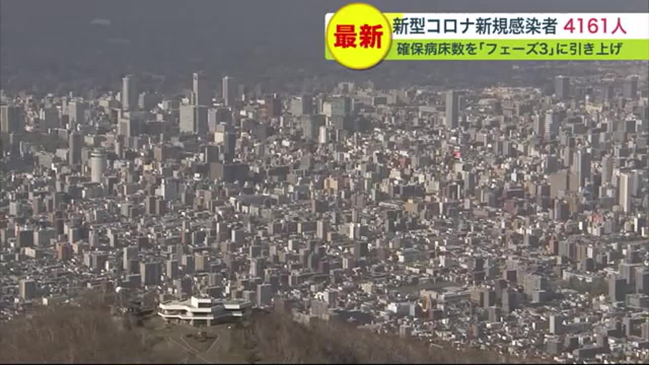 月曜日の影響？感染者数半減も10日連続で前週同曜日を上回る 病床確保数は「フェーズ3」に 北海道 - 北海道ニュースUHB TimeLine | Yahoo! JAPAN