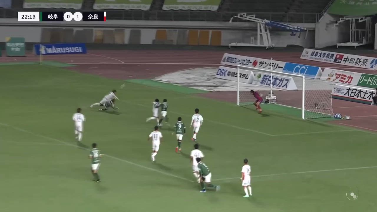 Jリーグ - J3 第32節 FC岐阜 vs. 奈良クラブ - 試合経過 - スポーツナビ