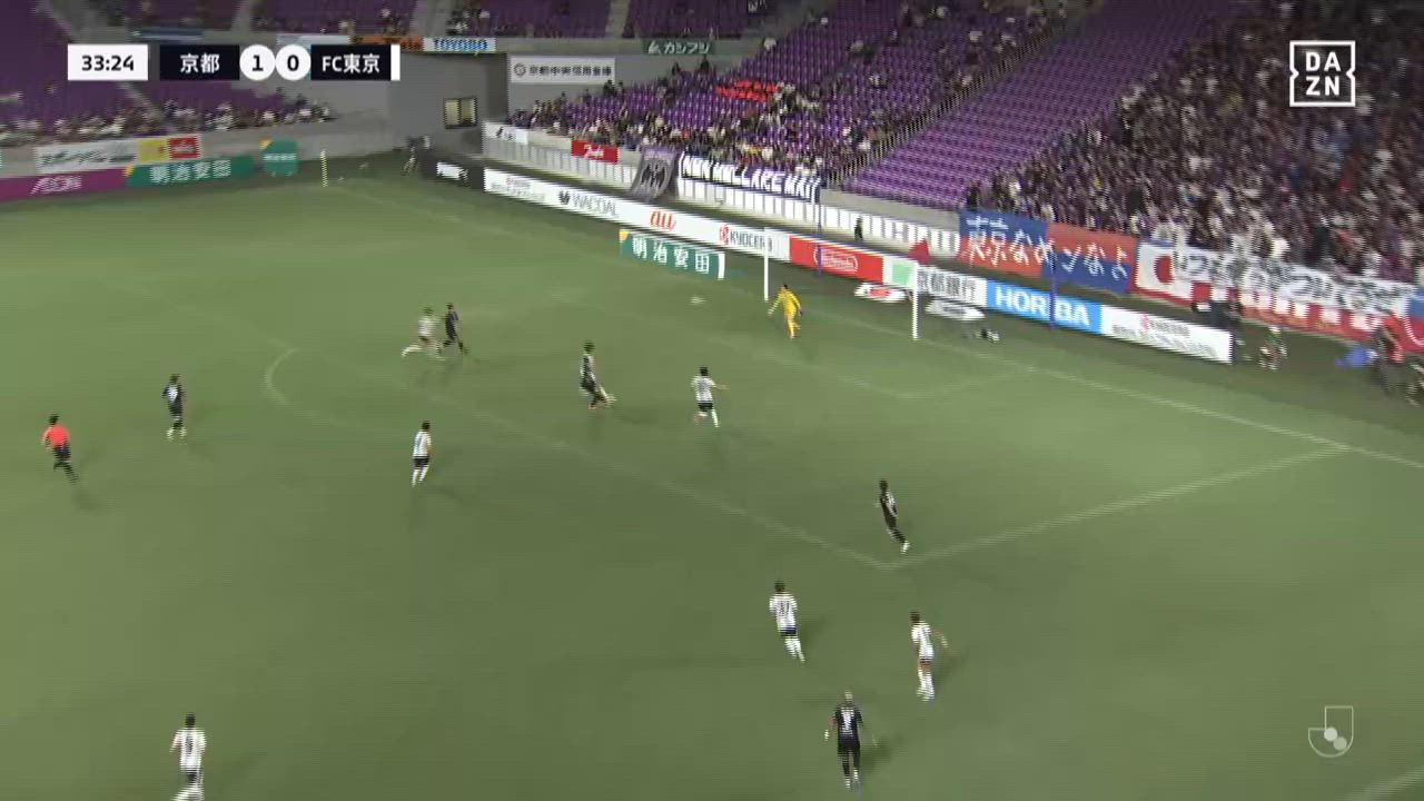 Jリーグ - J1 第28節 京都サンガF.C. vs. FC東京 - 試合経過 - スポーツナビ