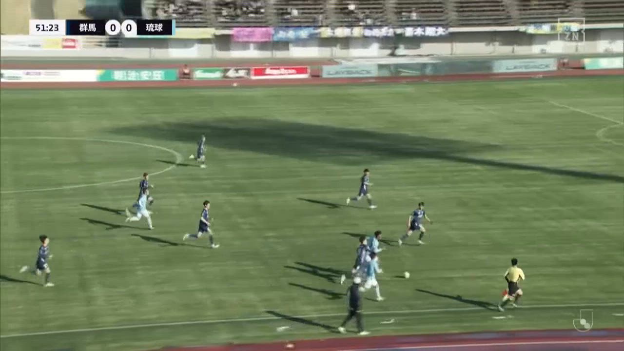 【動画】明治安田J3【第1節】群馬 vs 琉球 ダイジェスト - スポーツナビ「DAZN Jリーグ」