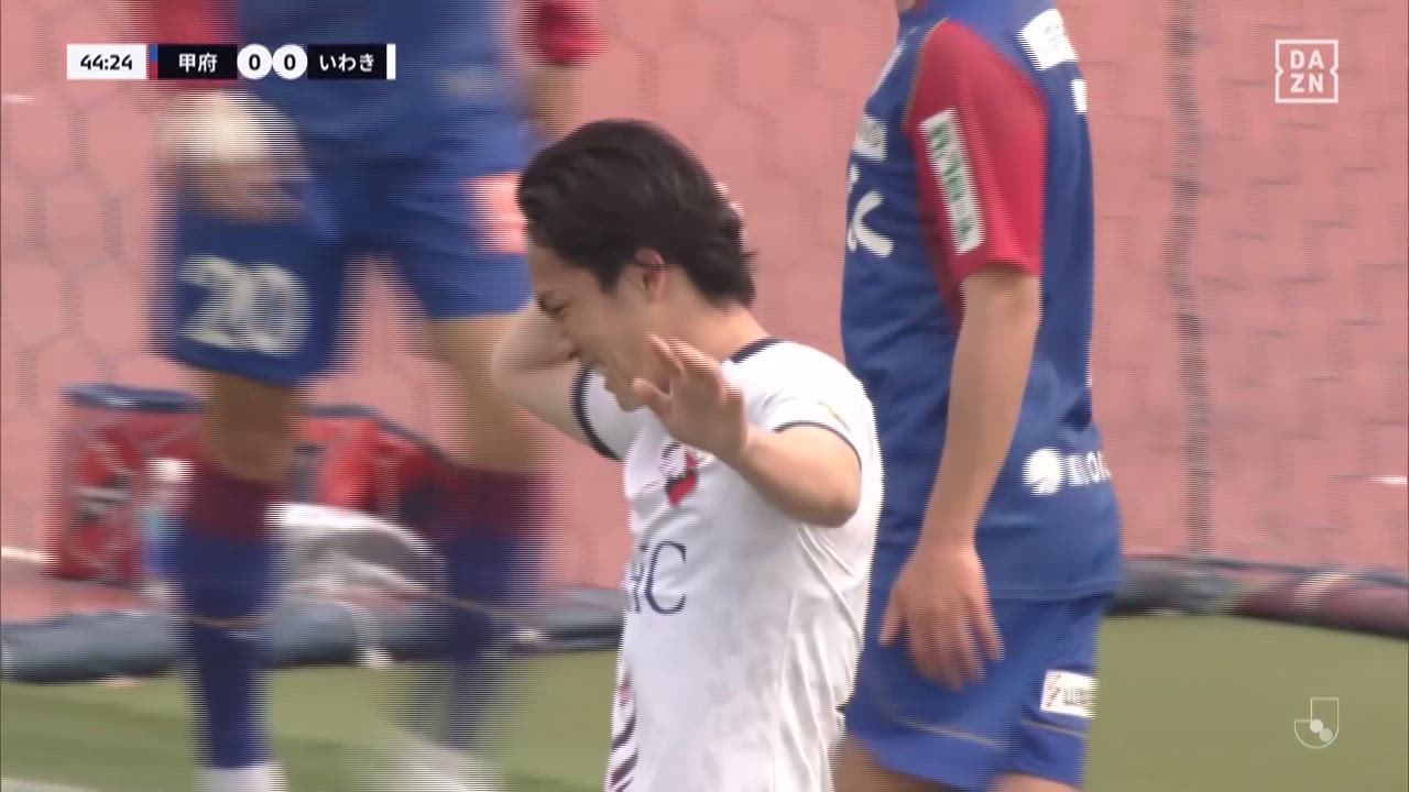 Jリーグ - J2 第8節 ヴァンフォーレ甲府 vs. いわきFC - 試合経過 - スポーツナビ
