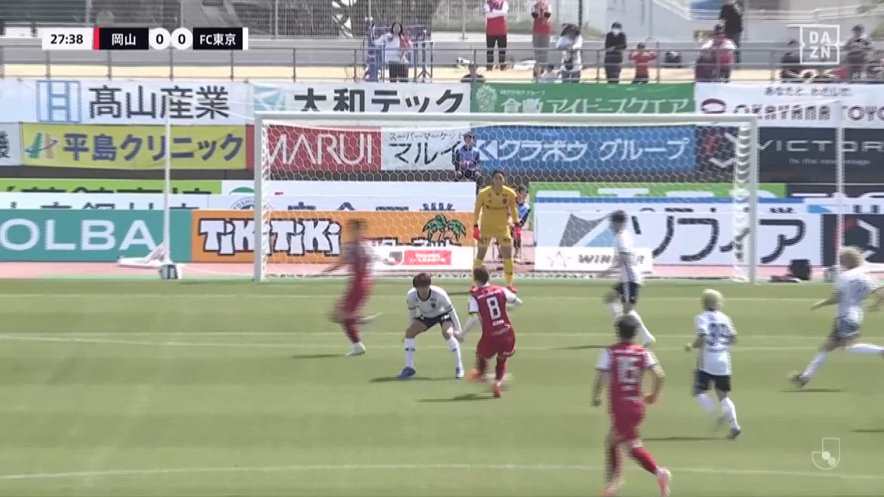 Jリーグ - J1 第9節 ファジアーノ岡山 vs. FC東京 - 試合経過 - スポーツナビ