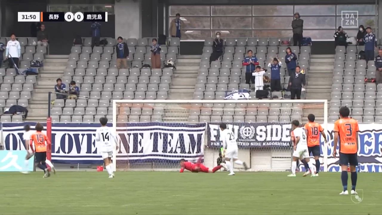 【動画】明治安田J3【第8節】長野 vs 鹿児島 ダイジェスト - スポーツナビ「DAZN Jリーグ」