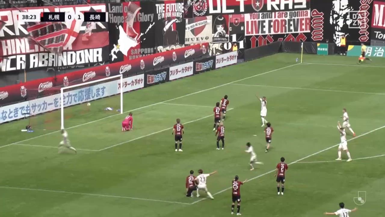 Jリーグ - J2 第12節 北海道コンサドーレ札幌 vs. V・ファーレン長崎 - 試合経過 - スポーツナビ