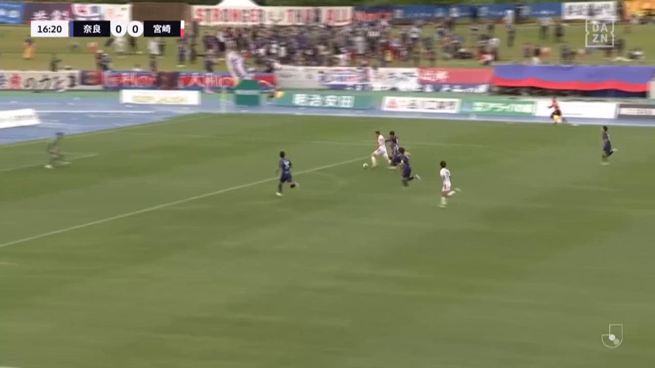 【動画】明治安田J3【第12節】奈良 vs 宮崎 ダイジェスト - スポーツナビ「DAZN Jリーグ」