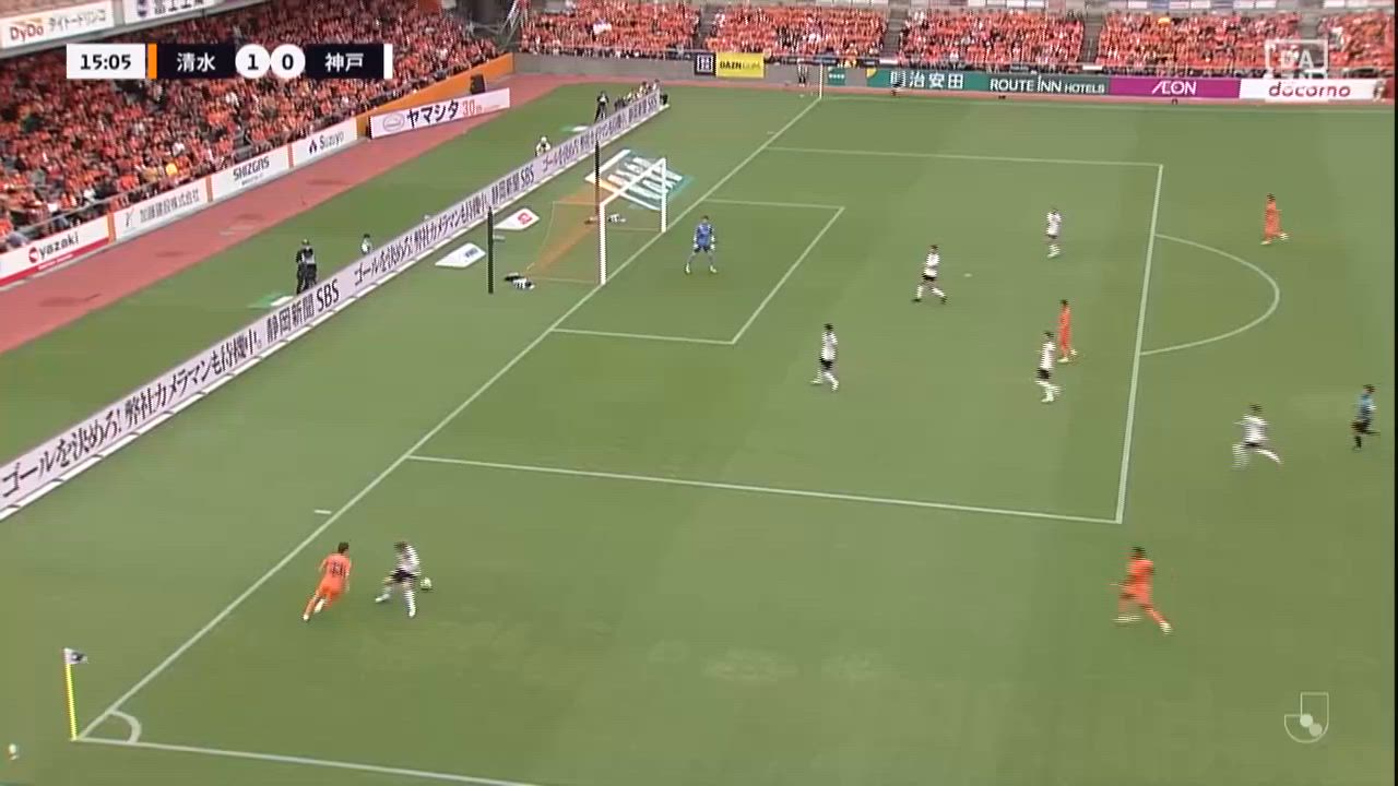 Jリーグ - J1 第18節 清水エスパルス vs. ヴィッセル神戸 - 試合経過 - スポーツナビ