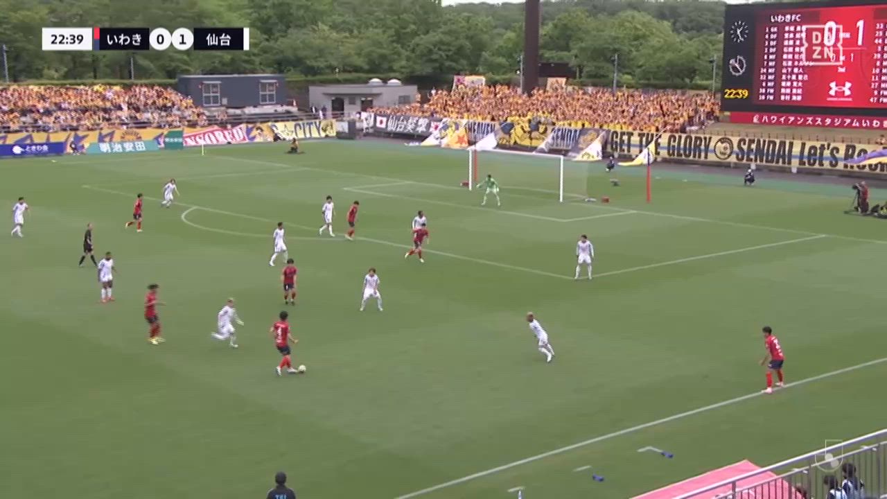Jリーグ - J2 第17節 いわきFC vs. ベガルタ仙台 - 試合経過 - スポーツナビ