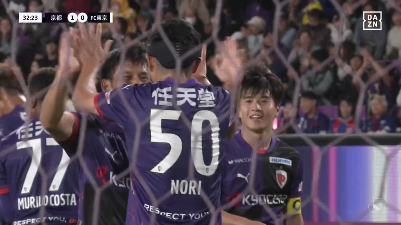 Jリーグ - J1 第19節 京都サンガF.C. vs. FC東京 - 試合経過 - スポーツナビ