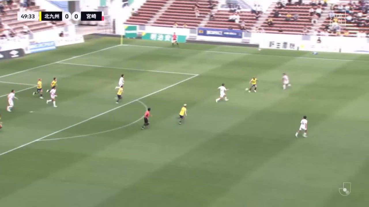 【動画】明治安田J3【第14節】北九州 vs 宮崎 ダイジェスト - スポーツナビ「DAZN Jリーグ」