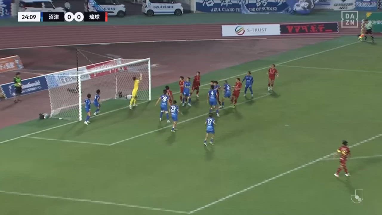Jリーグ - J3 第17節 アスルクラロ沼津 vs. FC琉球 - 試合経過 - スポーツナビ