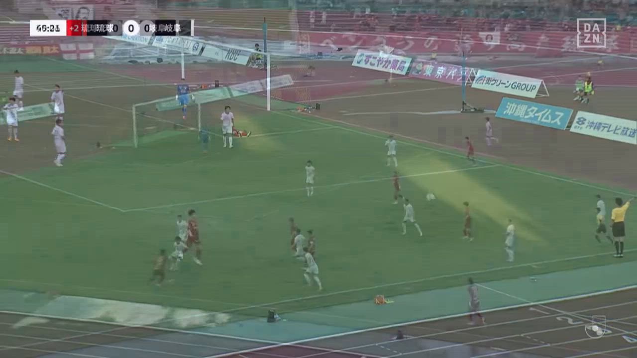 Jリーグ - J3 第18節 FC琉球 vs. FC岐阜 - 試合経過 - スポーツナビ