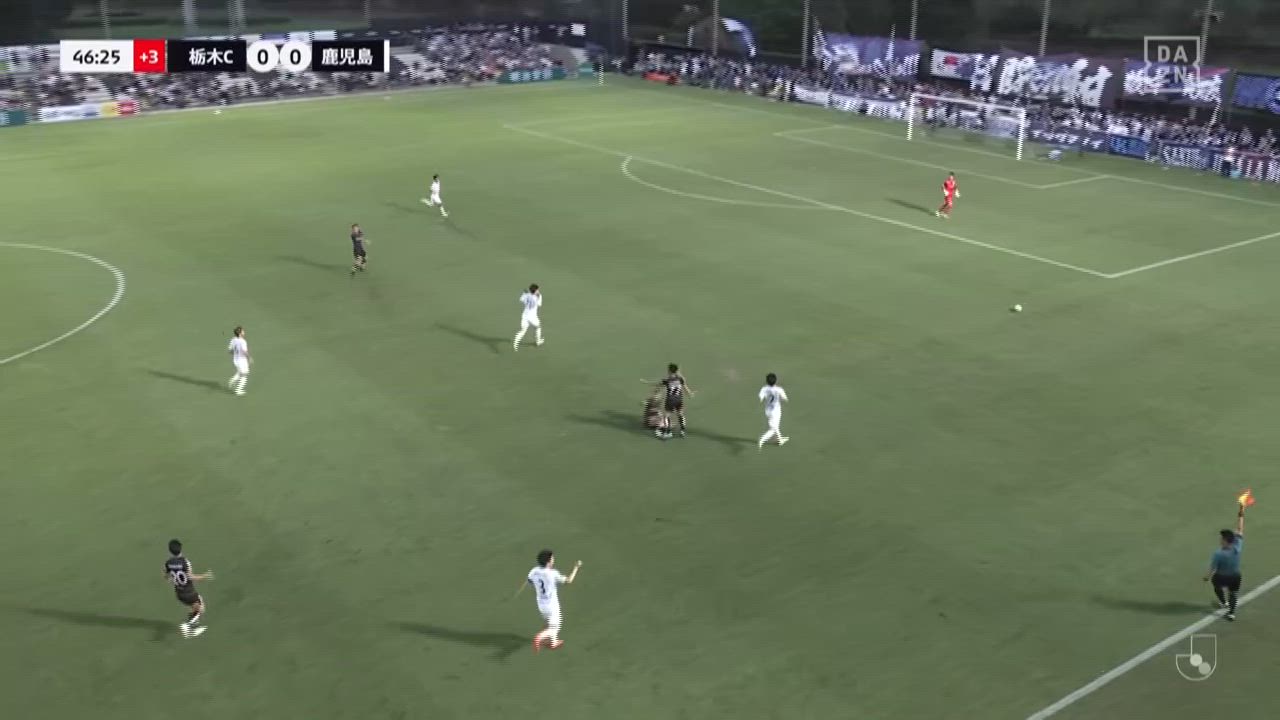 Jリーグ - J3 第18節 栃木シティ vs. 鹿児島ユナイテッドFC - 試合経過 - スポーツナビ